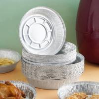 China 10Pcs Disposable Air Fryer Paper Liners Nonstick Aluminum Foil Baking Mats 20cm for sale