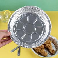 China 10Pcs Disposable Air Fryer Paper Liners Nonstick Aluminum Foil Baking Mats 20cm for sale