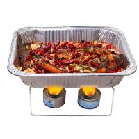 China Custom Size Aluminum Foil Container Cover 3003 3004 8011 Biodegradable Food Packaging 100 5118ml for sale