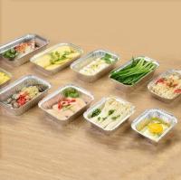 China PP Lid Aluminum Foil Lunch Box 100-5118ml Custom Size for Outdoor Dining Safe and Eco Friendly for sale