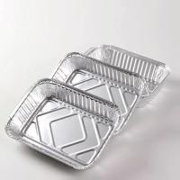 China PP Lid Aluminum Foil Lunch Box 100-5118ml Custom Size for Outdoor Dining Safe and Eco Friendly for sale