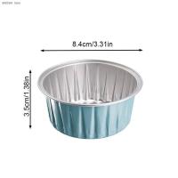 China Small Reusable Round Aluminum Foil Tin Cup Pudding Cake Mold for Baking Pastry Tools for sale