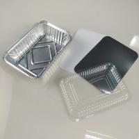 China Custom 120ml Aluminum Foil Lunch Box with Foil Lid 100-5118ml Capacity Disposable Microwave Safe for sale
