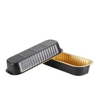 China Customized Logo Acceptable Aluminium Foil Lunch Boxes for Roast Chicken Packaging for sale