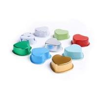 China Colorful Shaped Aluminum Foil Disposable Food Containers 320-5000ml Microwave Safe for sale