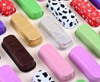 China Colorful Shaped Aluminum Foil Disposable Food Containers 320-5000ml Microwave Safe for sale