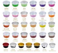 China Colorful Shaped Aluminum Foil Disposable Food Containers 320-5000ml Microwave Safe for sale