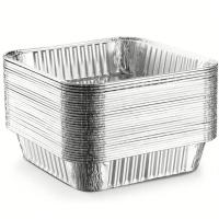 China Customized Logo Acceptable Aluminum Foil Container for Takeaway Food Boxes for sale