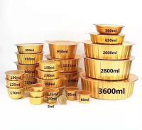 China Aluminum Foil Hot Pot Takeaway Lunch Box 100-5118ml Strong Sealing High Temperature Resistance for sale