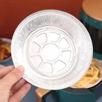 China Disposable Aluminum Foil Food Containers 100-5118ml with Lids Custom Size Takeout Trays for sale