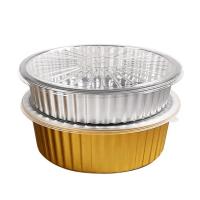 China Aluminum Foil Disposable Lunch Box 320-5000ml with Heat Sealed Lid Custom Size for sale