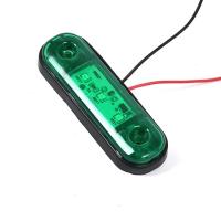 China Led Amber Red White Green Blue Truck Side Marker Light 12-24v Universal Voltage for sale
