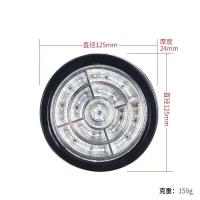 China Led Single Cmic Truck Tail Light Led Lighting Lamps Stoplight Indicater 12-24v Universal Led Lights for sale