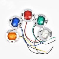 China 12v24v6led Round Signal Lamp Trailer Yacht Lamp Truck Side Lamp Truck Side Lamp Corner Lamp for sale