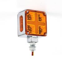 China Trailer Taillight 12V24V LED Double-sided square Light Truck Tail Light Side Light Reversing Wide Manufacturers for sale