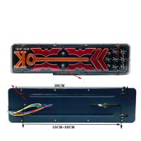 China 24V Truck Trailer Running Water Steering LED Tail Light for sale