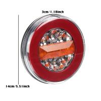 China Rear Tail Light Truck Braking Turning Reversing Lights Truck Tractor Trailer Led Lights Tail Lamp for sale