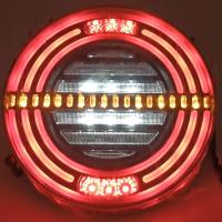 China 4INCH Warning Lamp Trailer Light Truck LED Stop Brake Turn Signal Reverse Lamp Rear Tail Light for Truck Trailer Lorry caravan for sale