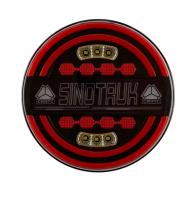 China Factory High Quality 4 Inch LED Round Trailer Tail Lights Flowing Lights Rear Lamps Truck Lights With Sequential Indicators for sale