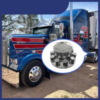 China Chrome Truck Axle Cover Kit 33mm 32mm ABS Plating Truck Wheel Cover Truck Parts for sale