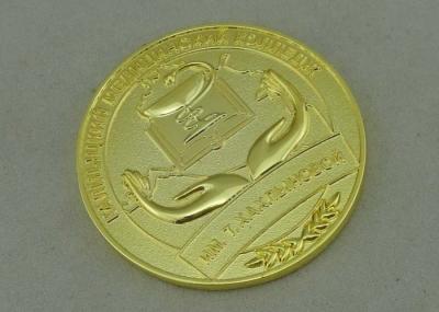 China IGMK Personalized Coins , Copper Die Stamped Proof Coin With Double Side 3D And Silver Plating for sale