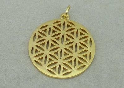 China Die Casting Souvenir Gold Badges Aluminum With Precision Pouched Hole for sale
