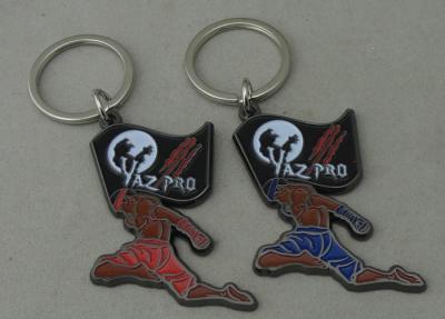 China Die Casting Promotional Key Ring ,  Soft Enamel And Zinc Alloy Keychains for sale