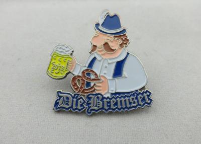 China Iron Stamping, Die Struck Karneval Lapel Pin by Antique Nickel Plating (OEM & ODM) for sale