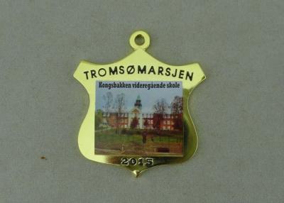 China Brass Soft Enamel Medal Die Stamped Gold Medals Printing Organization for sale