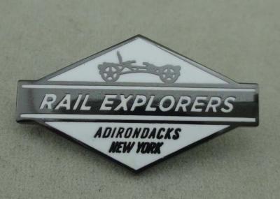 China Promotional Pin Badges , Die Casting Synthetic Badges With Zinc Alloy for sale
