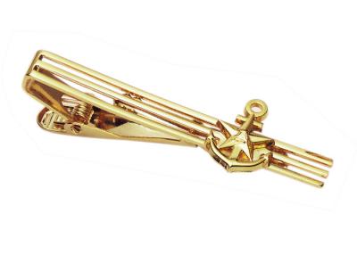China High Quality Customized Zinc Alloy, Iron, Brass Gold Plating Usn Tie Bar, 3d Personalized Tie Bar for sale
