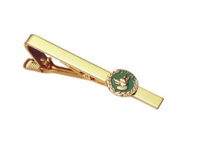 China 3D Custom Dph Tie Bar, Copper Stamping Personalized Tie Bars With Soft Enamel Filled, Gold Plating for sale