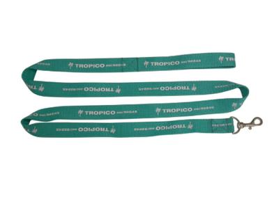China Custom Logo Promotional Pet Lanyard, Pet Leash With Metal Hook, Silk Screen Printing for sale