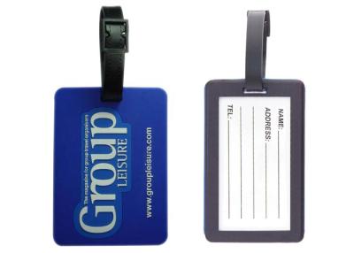 China Customized Eco Friendly Soft PVC Luggage Tag For Souvenir, Promotional Gift for sale