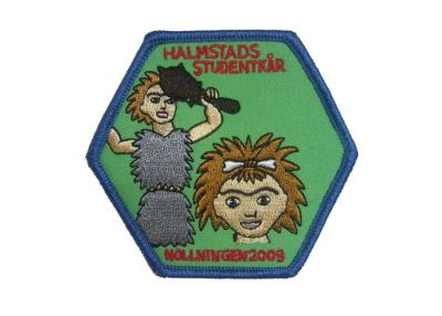 China Halmstads Custom Embroidery Patches For Garments,Toys, Handbags And Footwears for sale