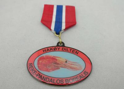 China Iron / Brass / Copper / Zinc Alloy 2D or 3D Offset Printing Medal for Souvenir Gift for sale