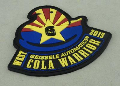 China Promotion 3D Lapel Pin And Hard Magnet Disc PVC Badges Personalized for sale