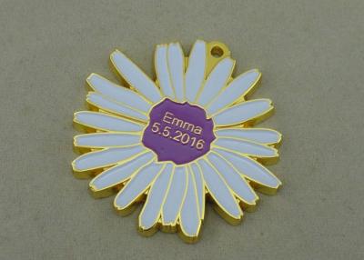 China Emma Soft Enamel Medal Gold Die Casting Award Medallions For Carnival for sale