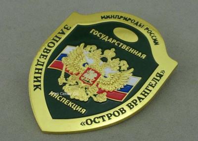 China Imitation Hard Enamel Badges With Copper , Die Struck Army Customised Badges For Awards for sale