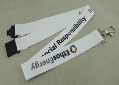 China Sport Meeting Neck Custom Printed Lanyards Polyester With Mobile Holder for sale