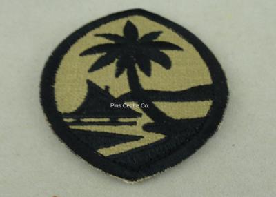 China Customized Police Embroidered Badge , Patches For Uniform for sale