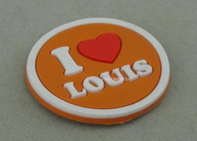 China Multi Color Customized Plastic Coaster , Soft PVC Promotional Luggage Tag for sale
