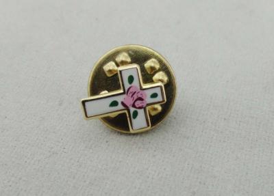 China Small Military Brass Material Hard Enamel Pin , 11 mm Offset Printing For Men for sale