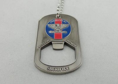 China Presented Personalised Dog Tags , zinc alloy , soft enamel , antique nickel plating for sale