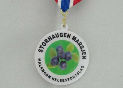 China University Custom Medal Awards , Brass Offset Printing Round Medal for sale