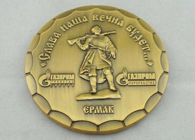 China Brass Stamped Personalized Coins 3d Antique Gold Plating for sale