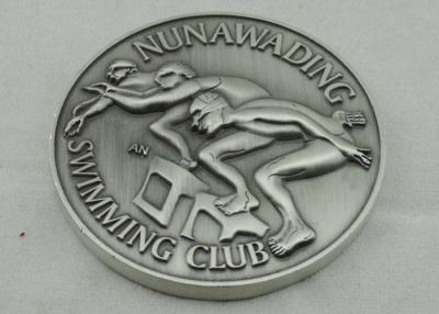 China Silver Personalized Souvenir Coins Zinc Alloy for sale