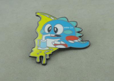 China Custom Design Brass Die Stamped Hard Enamel Metal Pin Gold Plating for sale
