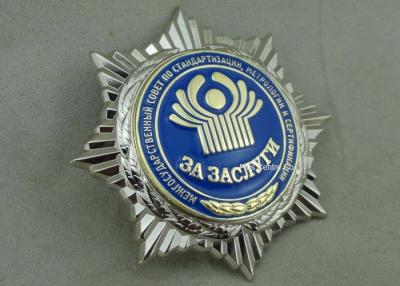 China 1cm / 1.5cm / 2cm Military Souvenir 3D Badge , Zinc Alloy Hard Enamel Pins for sale