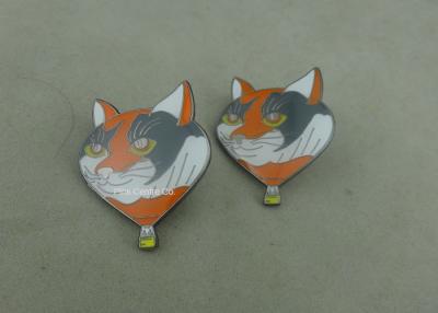 China Animal Shape Religious Memorial Metal Lapel Pins Brass / Zinc Alloy Die Stamped for sale